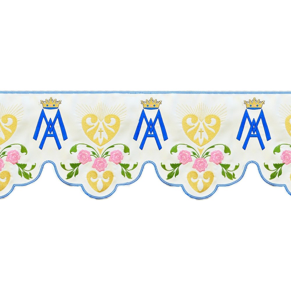 Embroidered border trim for altar cloth: online sale | Myriam