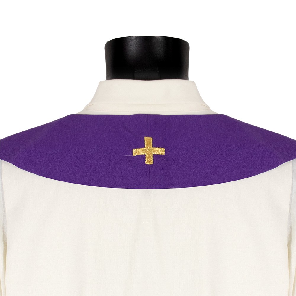 Priest stole with JHS embroidery Myriam