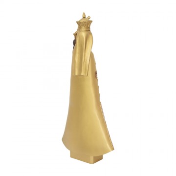 Statue of Our Lady of Loreto with golden dress | Myriam