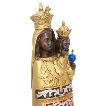 Statue of Our Lady of Loreto with golden dress | Myriam