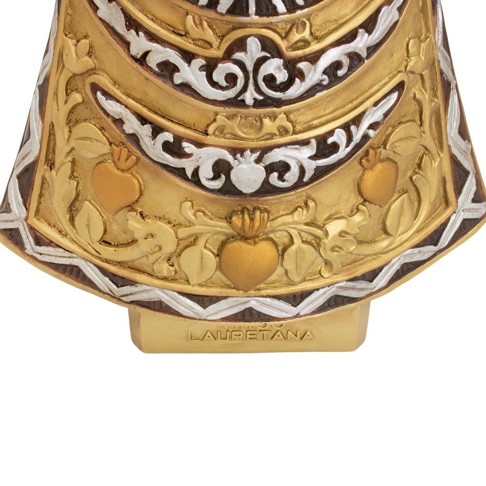 Statue of Our Lady of Loreto with golden dress | Myriam