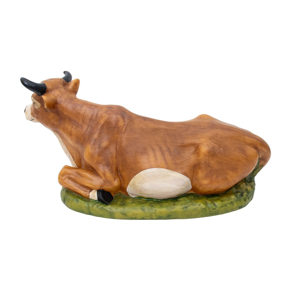 Sitting ox for Euromarchi Nativity scene 52 cm | Myriam