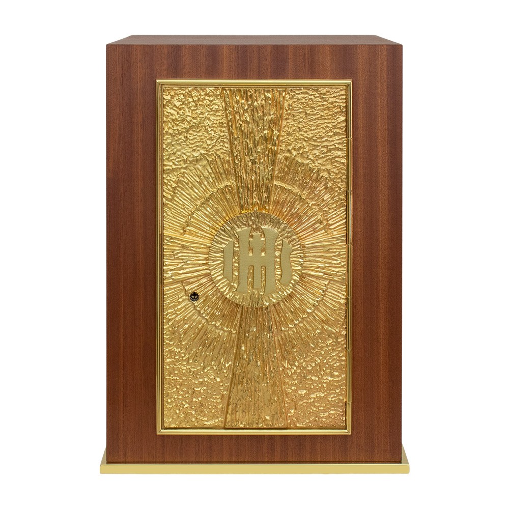 Table tabernacle with exposition of the Blessed Sacrament