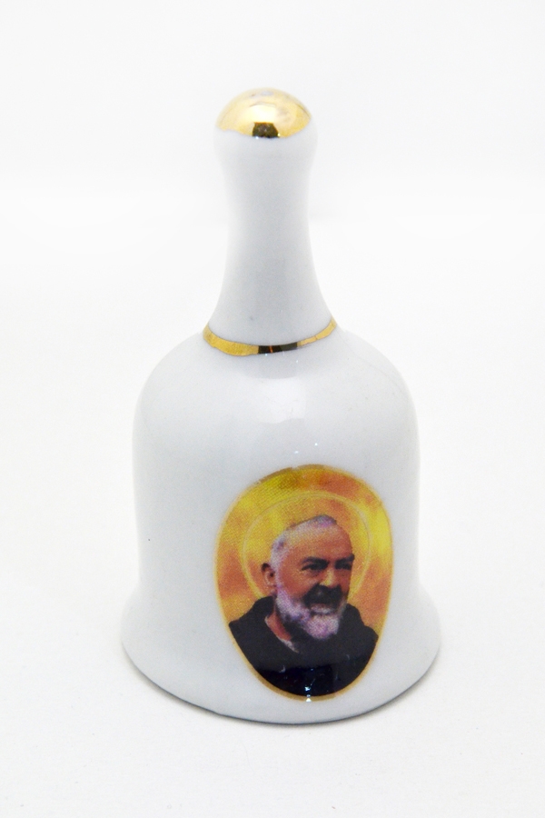 Bell with image of Saint Pio: online sale | Myriam