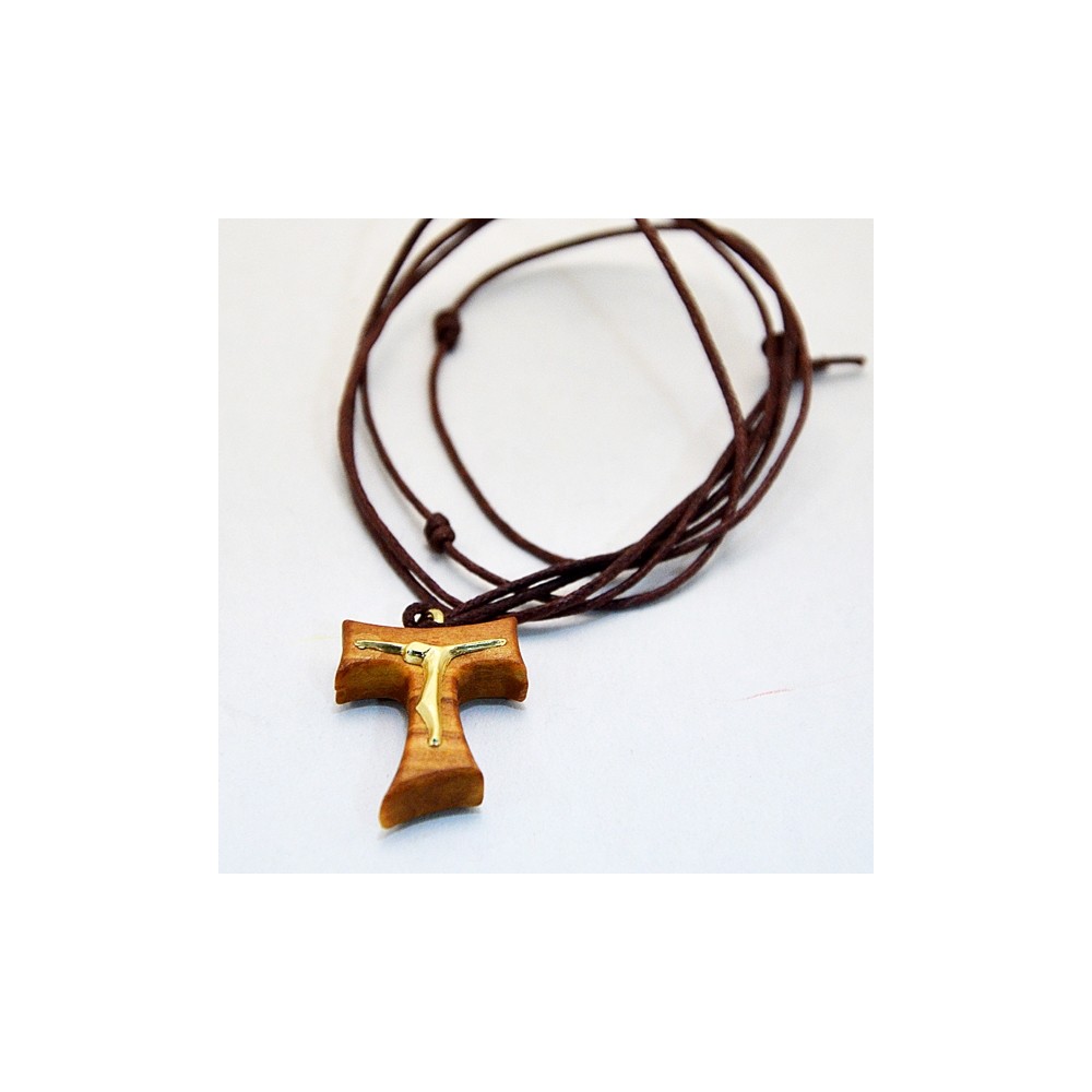 Tau Cross Pendant with Christ
