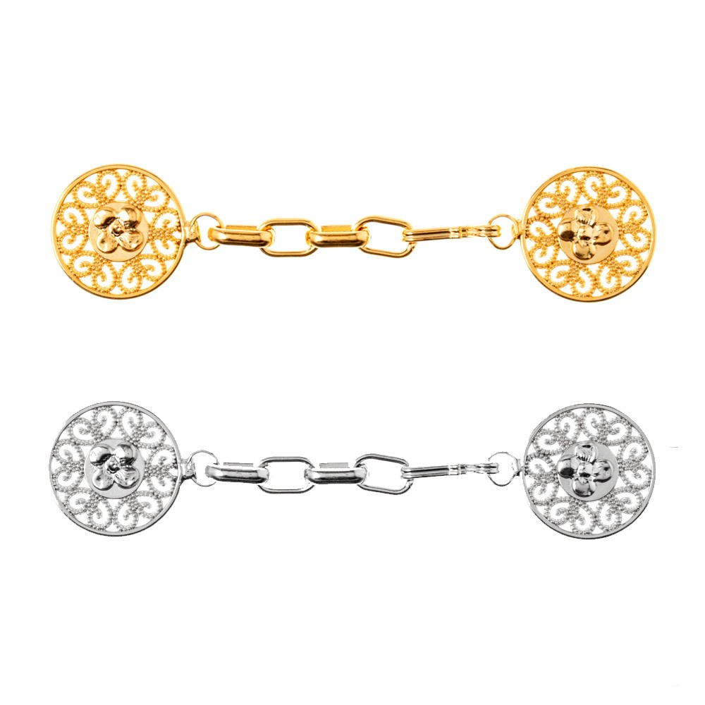 Round Cope Clasp in Metal