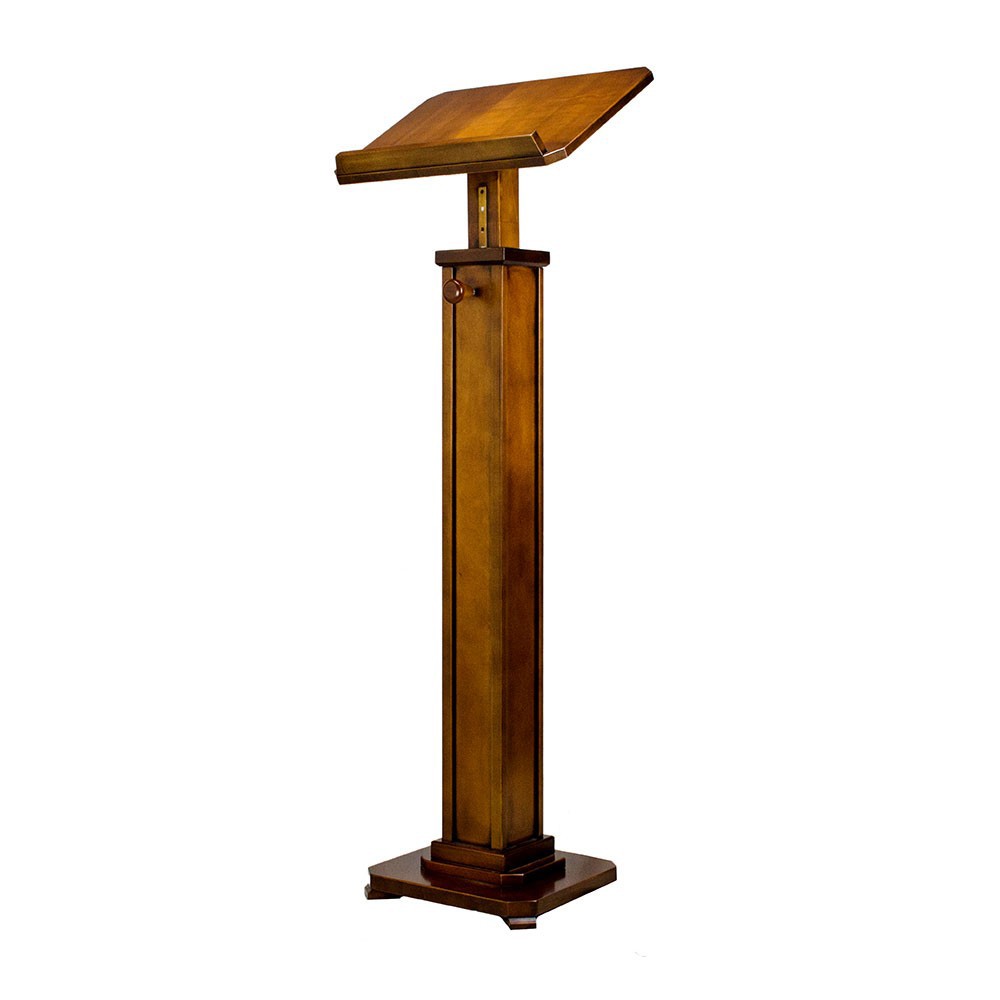 Classic pedestal lectern