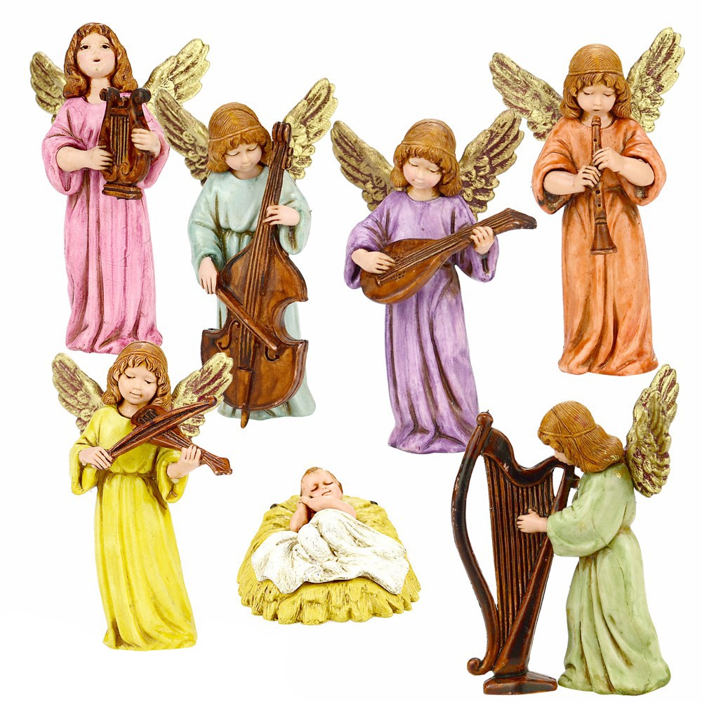 Baby Jesus with Angels Landi 11 cm