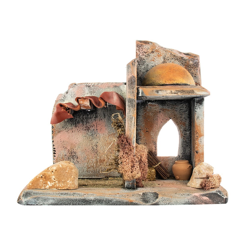 Arab nativity set crafted by hand