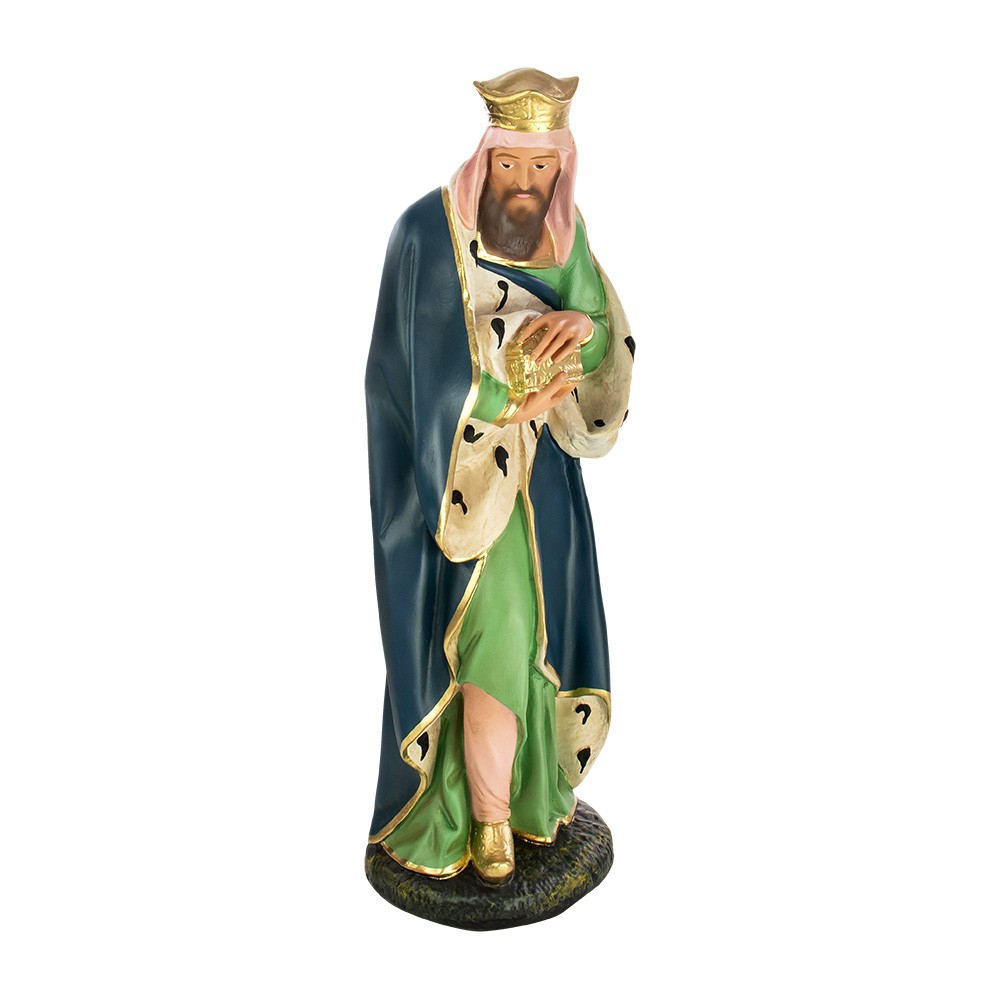 King Gaspar for plaster nativity scenes 60 cm