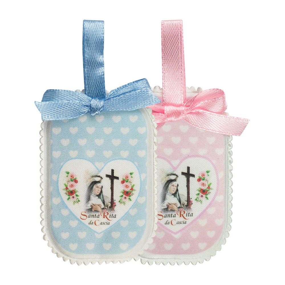 Fabric Scapular Saint Rita
