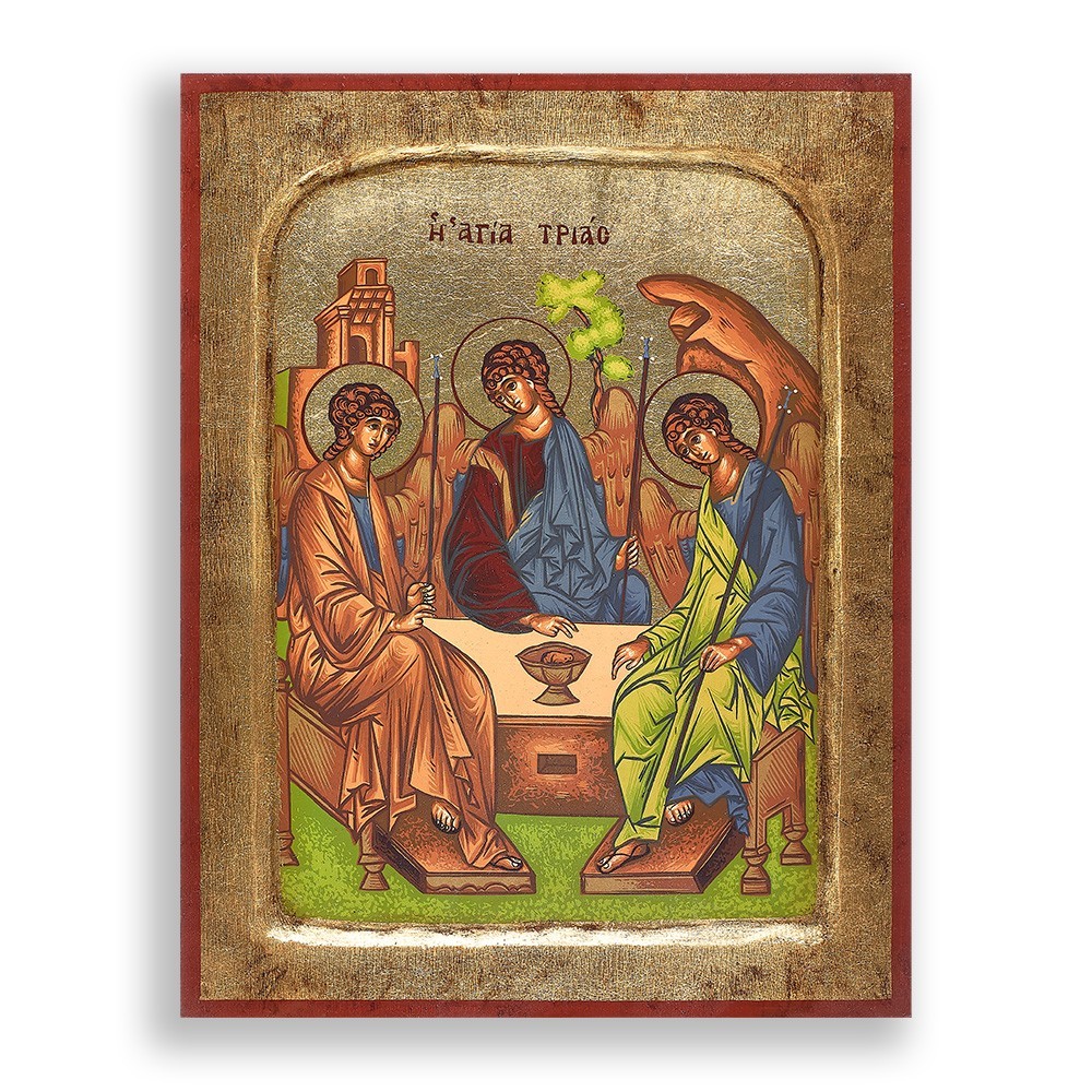 Holy Trinity Icon 20x26 cm
