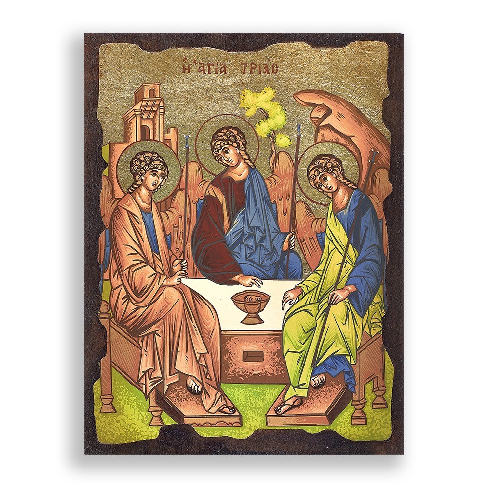 Holy Trinity Icon 20x26 cm