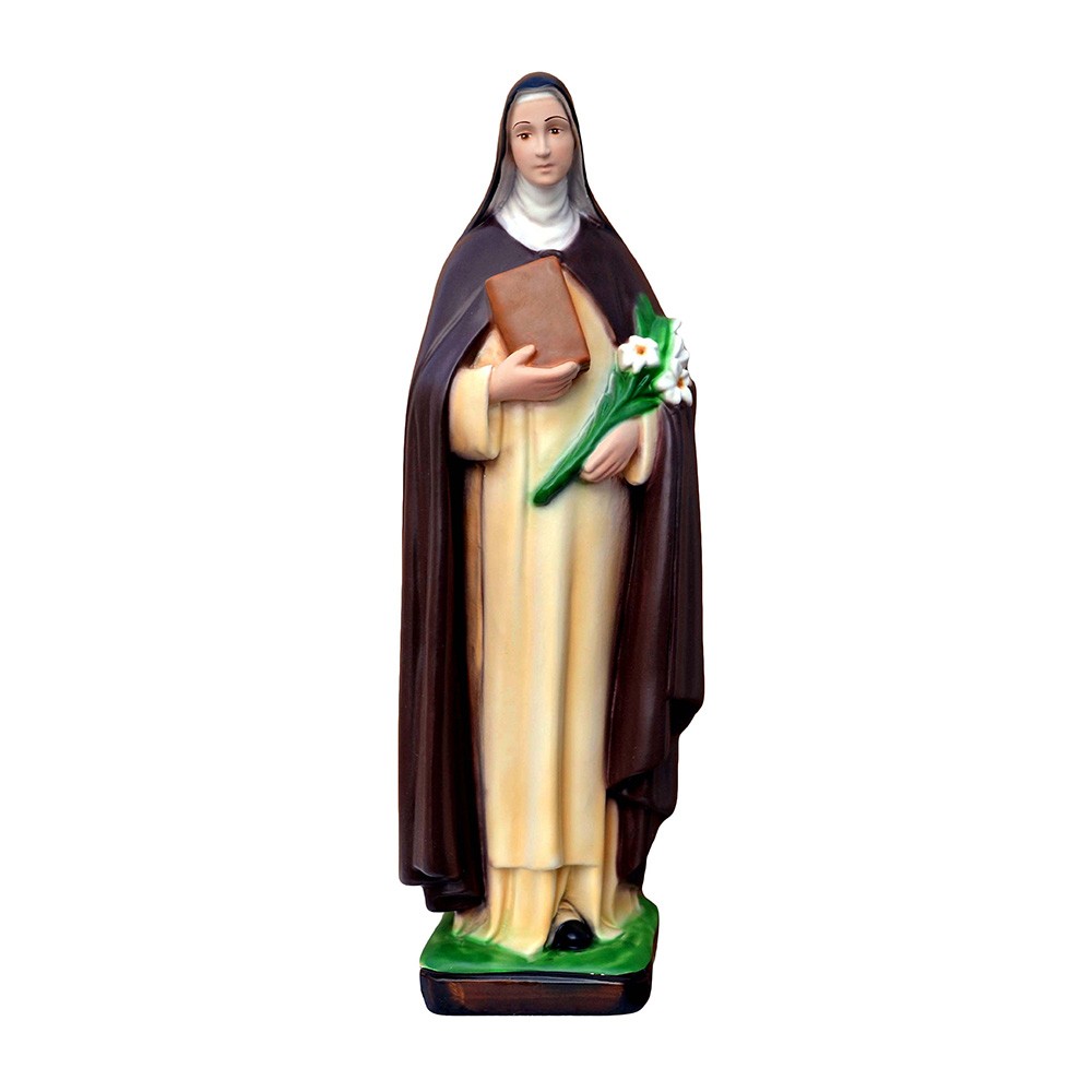 Saint Catherine statue in resin